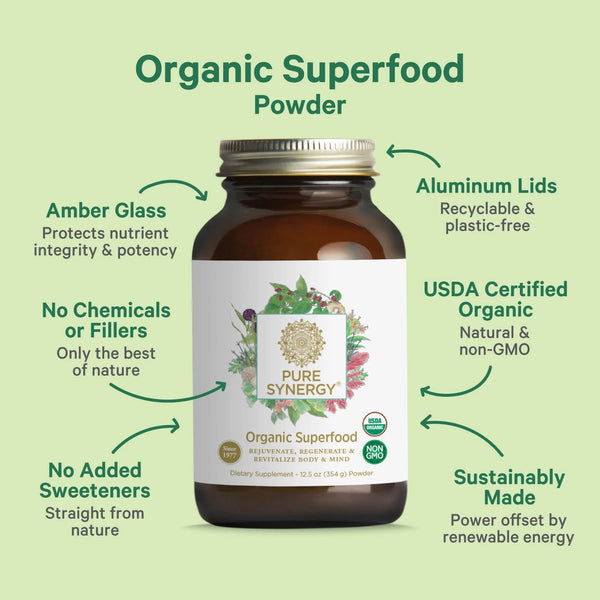 Pure Synergy Superfood Powder 354g – Lapis Lazuli Light