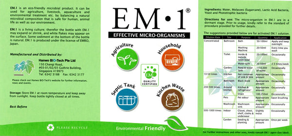 EM.1 (Effective Micro-Organisms) – Lapis Lazuli Light