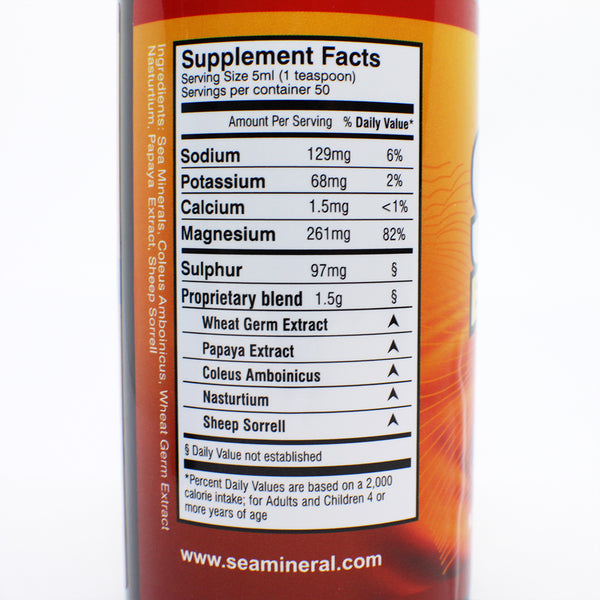 Supa Boost Ocean Derived Sea Minerals 250ml – Lapis Lazuli Light